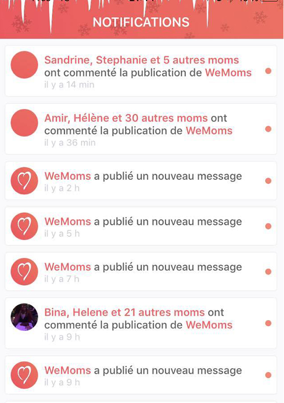 WeMoms : des échanges bienveillants entre mamans