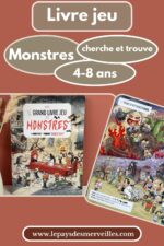 Le grand livre jeu des monstres : cherche-trouve (4-8 ans)