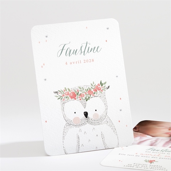 Faire-part de naissance original et élégant pour bébé