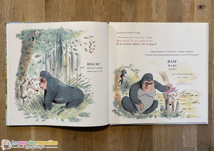 Loup Gris part à l'aventure