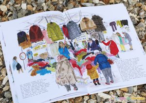 Au marché, une promenade ludique au coeur d'un marché (Livre)