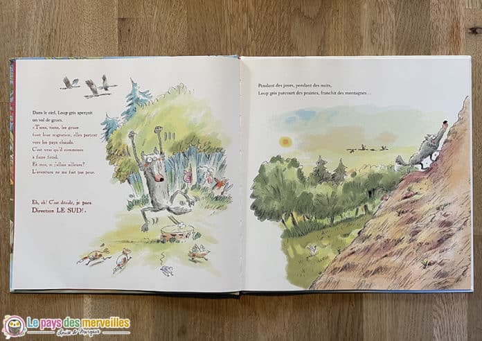 Loup Gris part à l'aventure