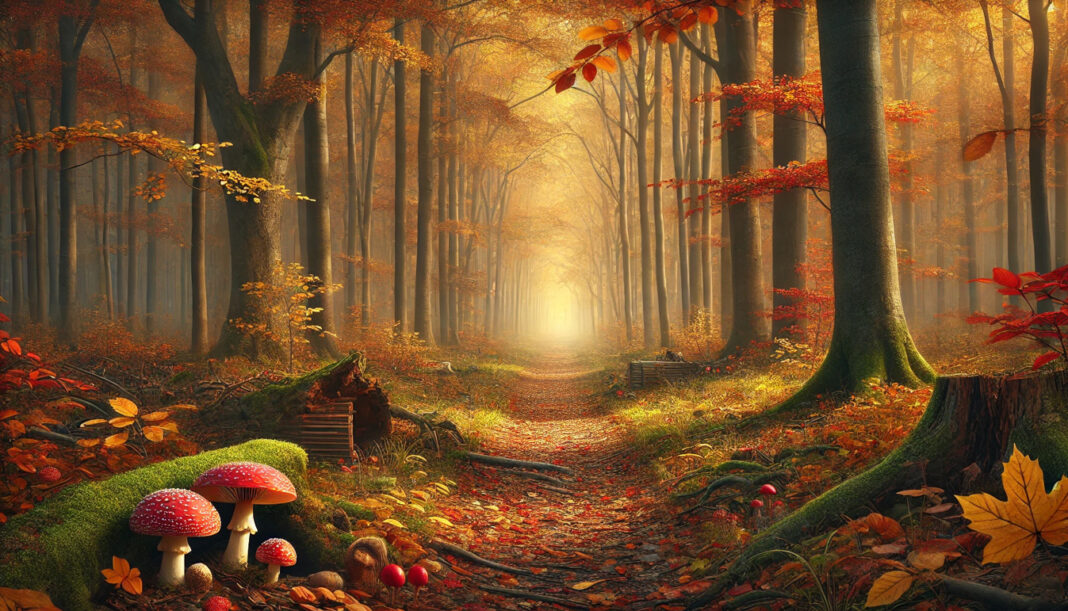 Chasse au trésor sur le thème de l'automne pour enfants