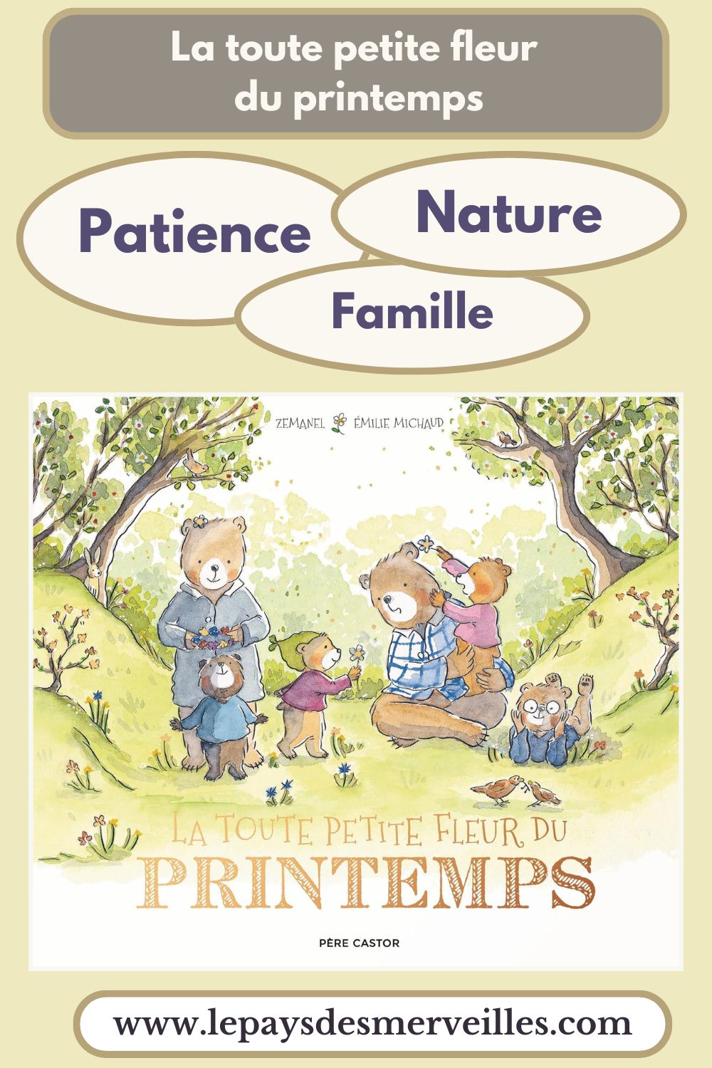 La toute petite fleur du printemps : album jeunesse sur le printemps